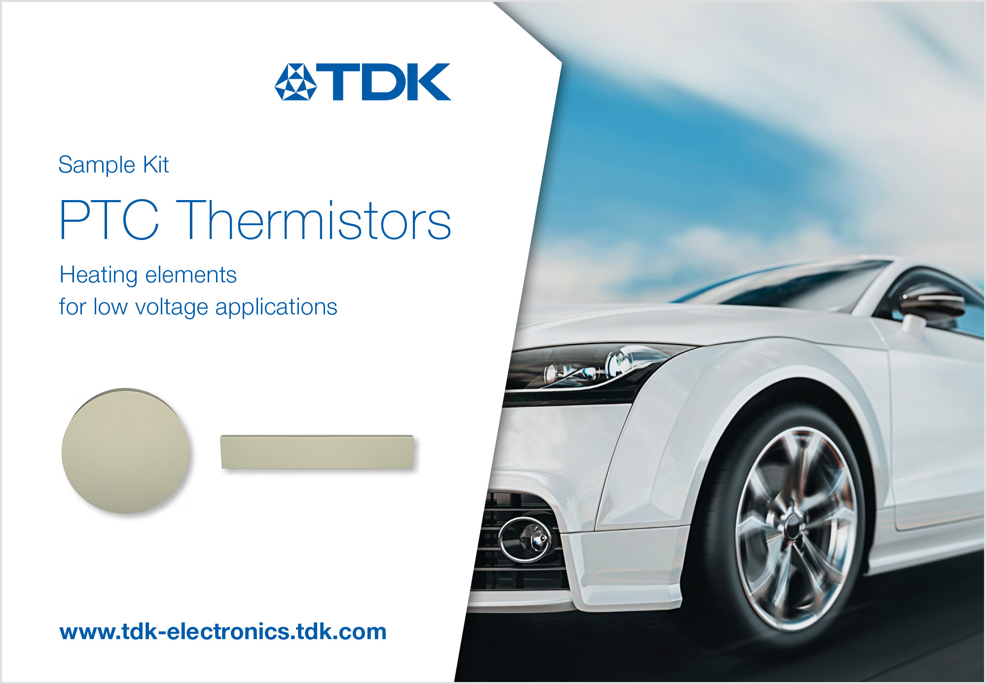 PTC サーミスタ – 低電圧アプリケーション用加熱素子 | TDK Electronics AG