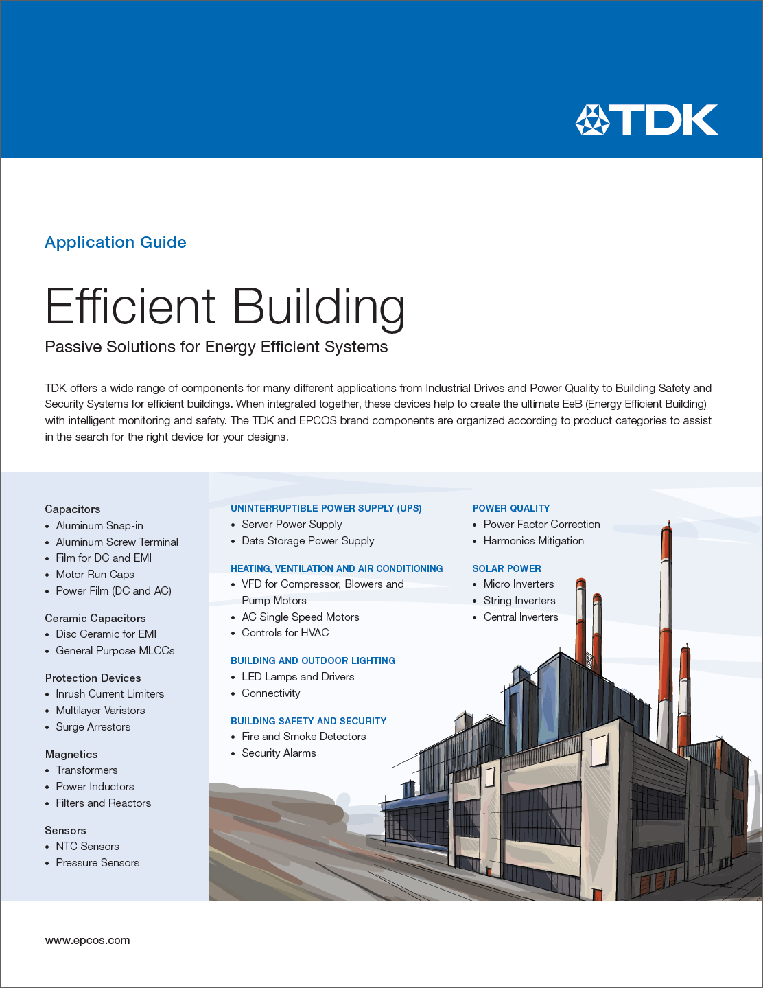 Application Guide: Efficient Building | TDK Electronics - TDK Europe