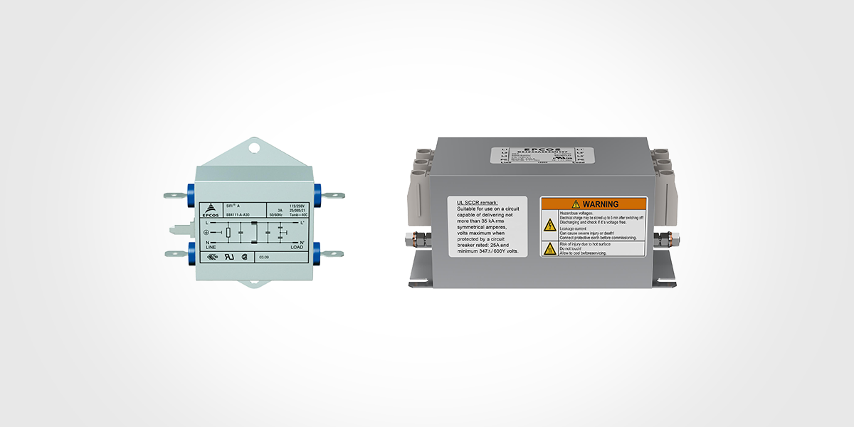 Product catalog: Power EMC Filters | TDK Electronics - TDK Europe