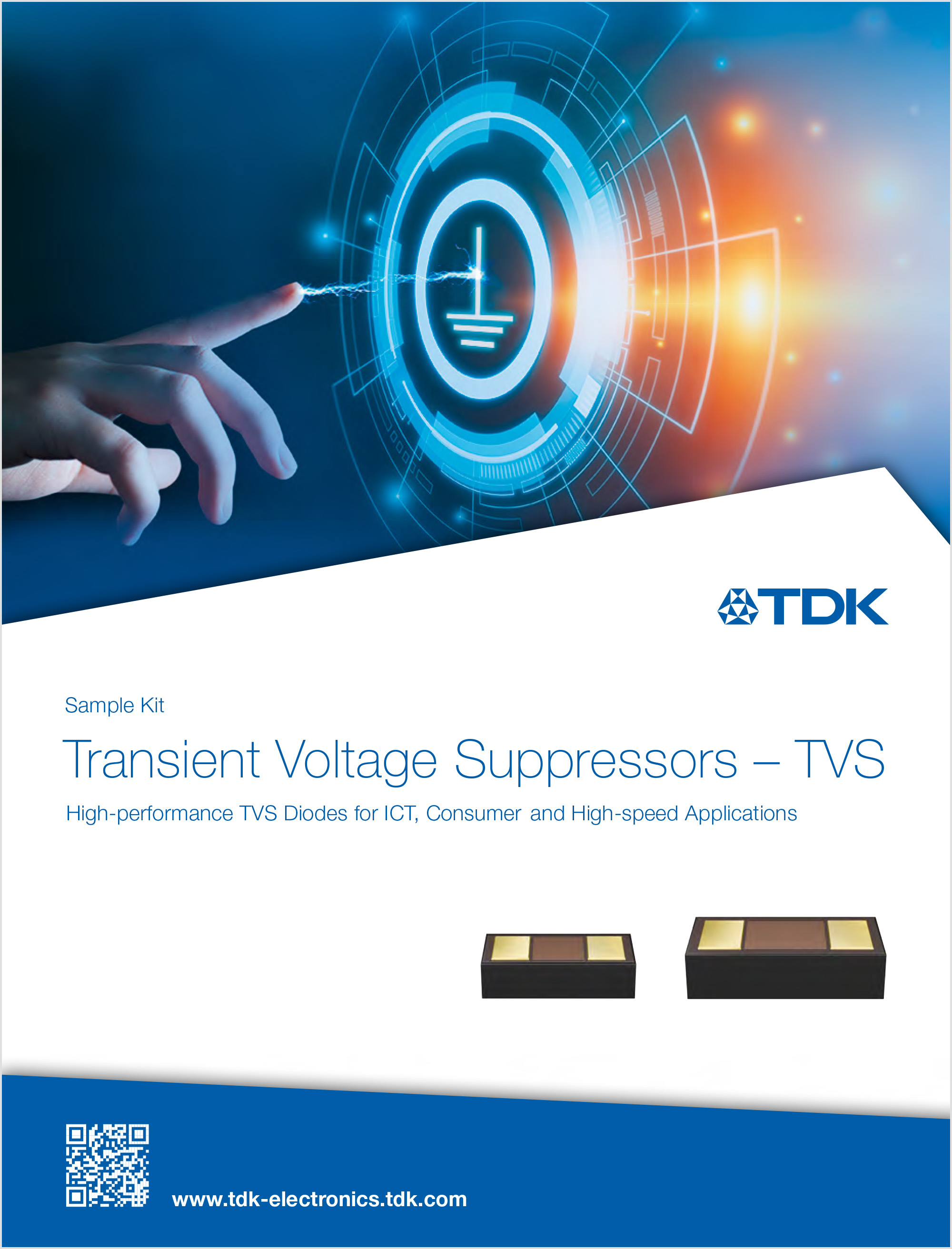 サンプルキット: 過渡電圧サプレッサ TVS | TDK Electronics AG