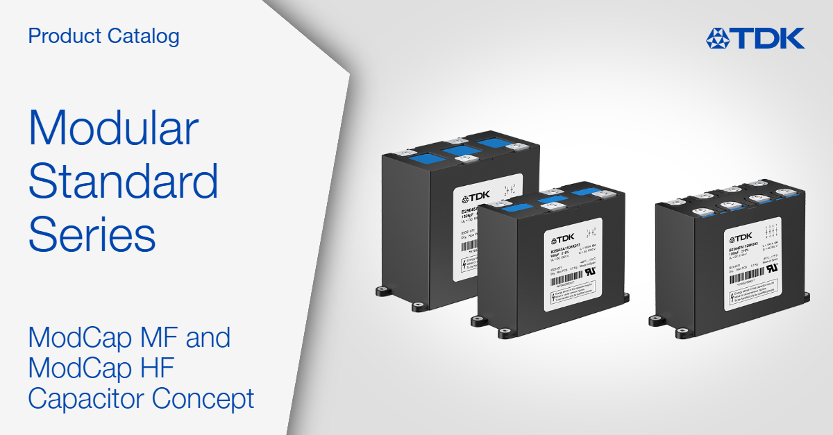 ModCap MF and ModCap HF Series | TDK Electronics - TDK Europe