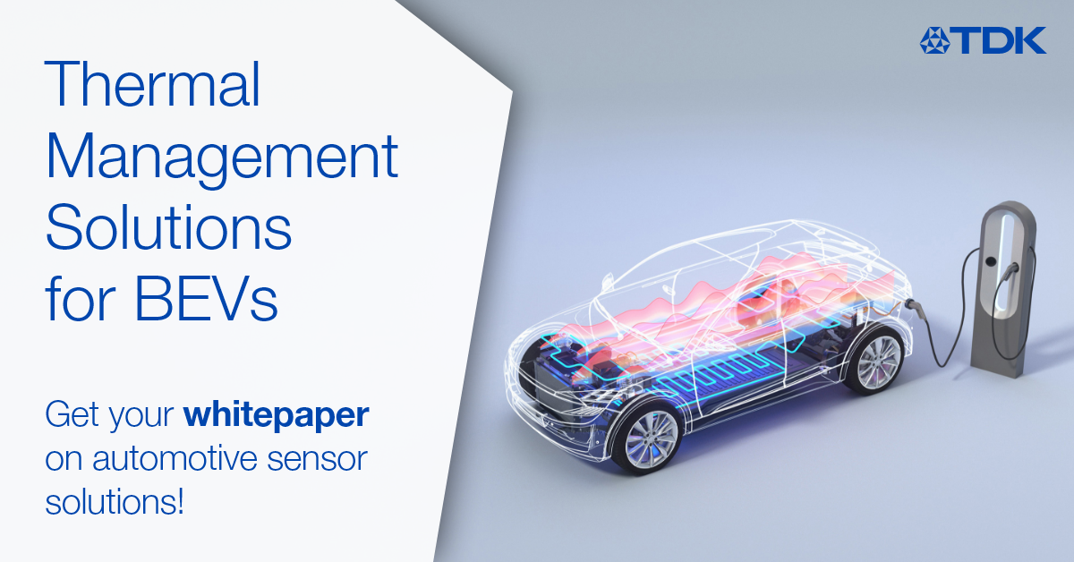Thermal Management Solutions for BEVs | TDK Electronics - TDK Europe