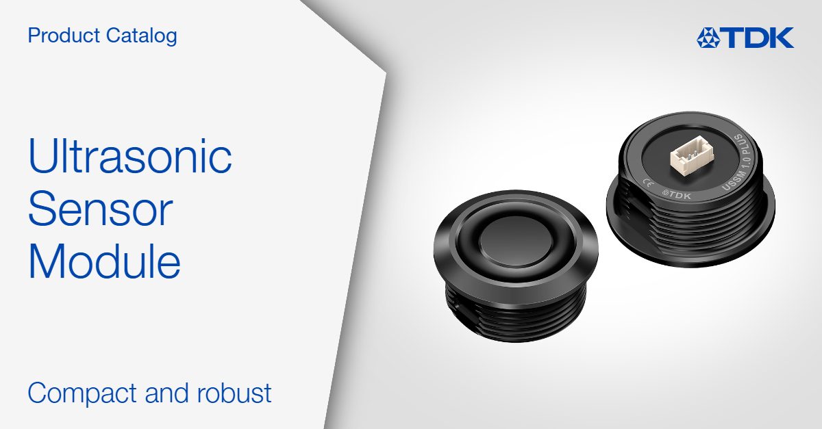 Ultrasonic sensor module – Product catalog | TDK Electronics - TDK Europe