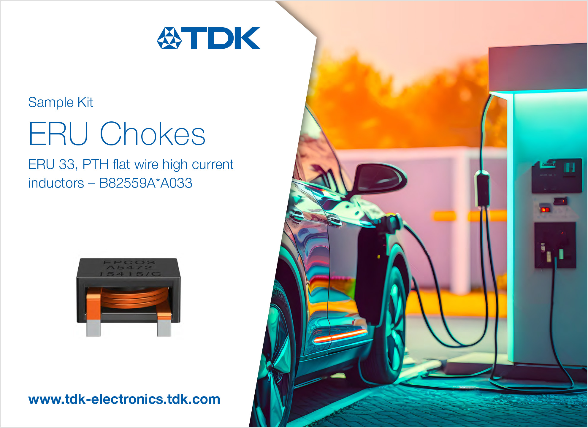 サンプルキット： ERU チョーク / ERU 33 シリーズ | TDK Electronics AG