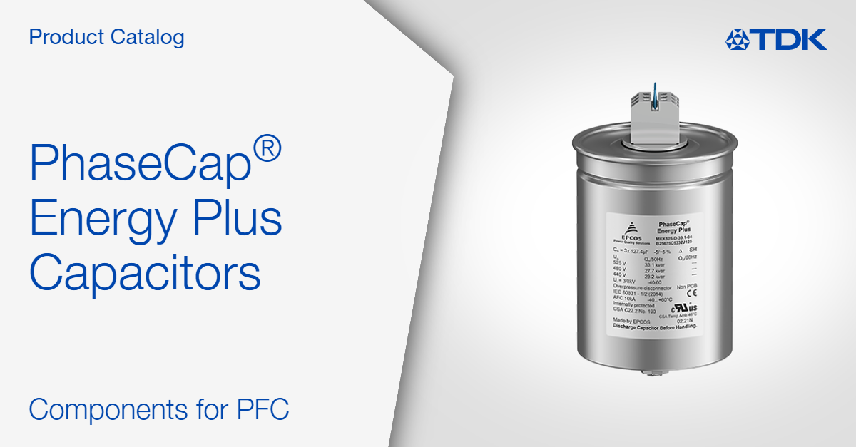 PhaseCap Energy Capacitors | TDK Electronics - TDK Europe