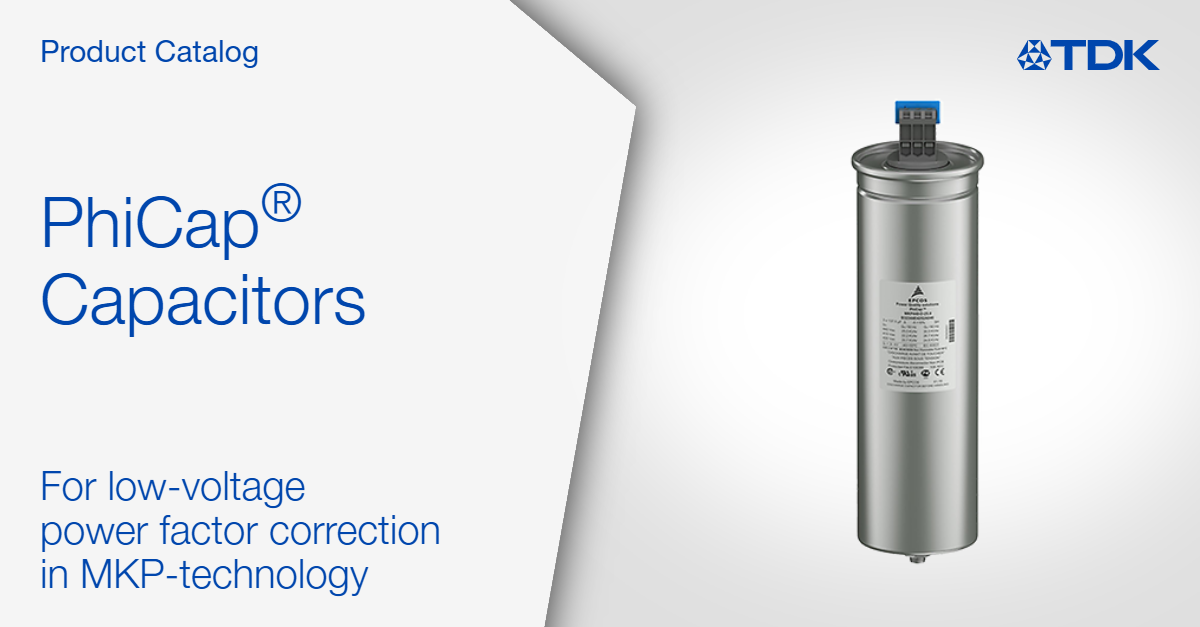Product catalog: PhiCap capacitors | TDK Electronics - TDK Europe