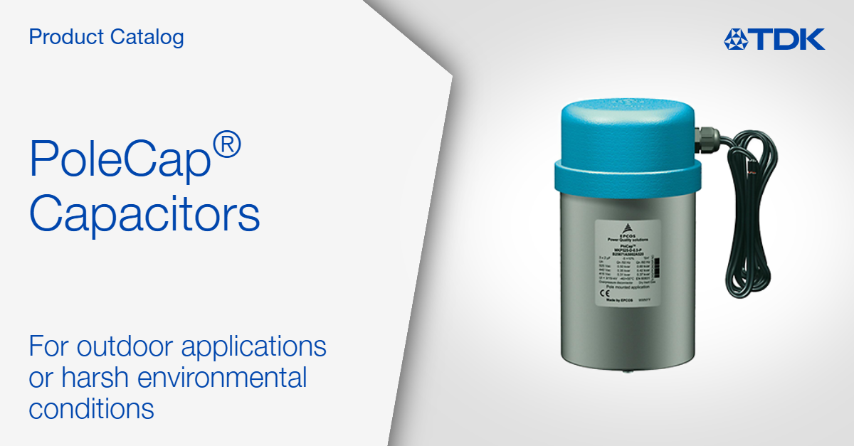 Product catalog: PoleCap capacitors | TDK Electronics - TDK Europe