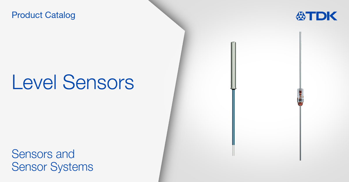 Product catalog: Level sensors | TDK Electronics - TDK Europe