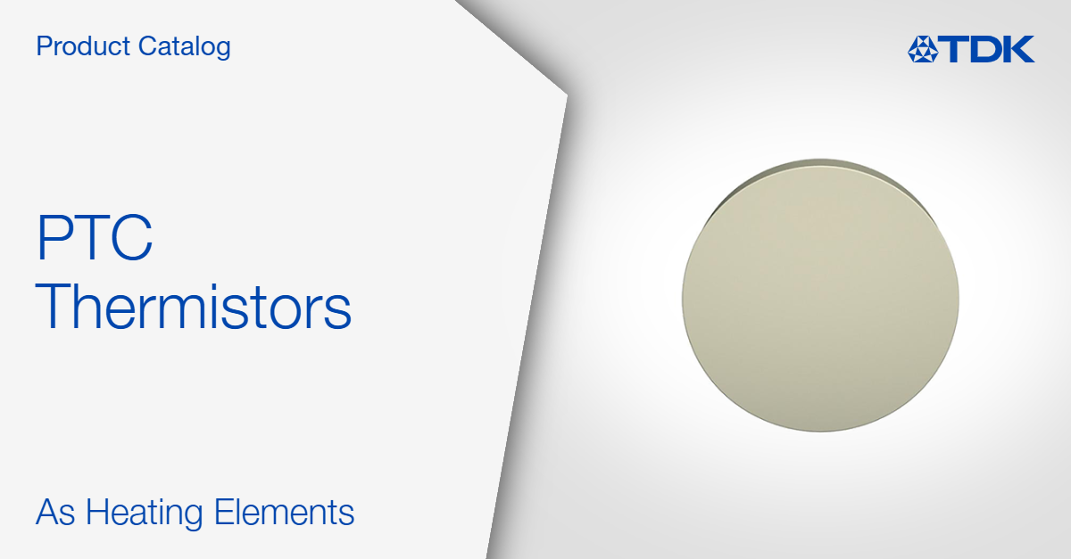PTC thermistors as heating elements | TDK Electronics - TDK Europe