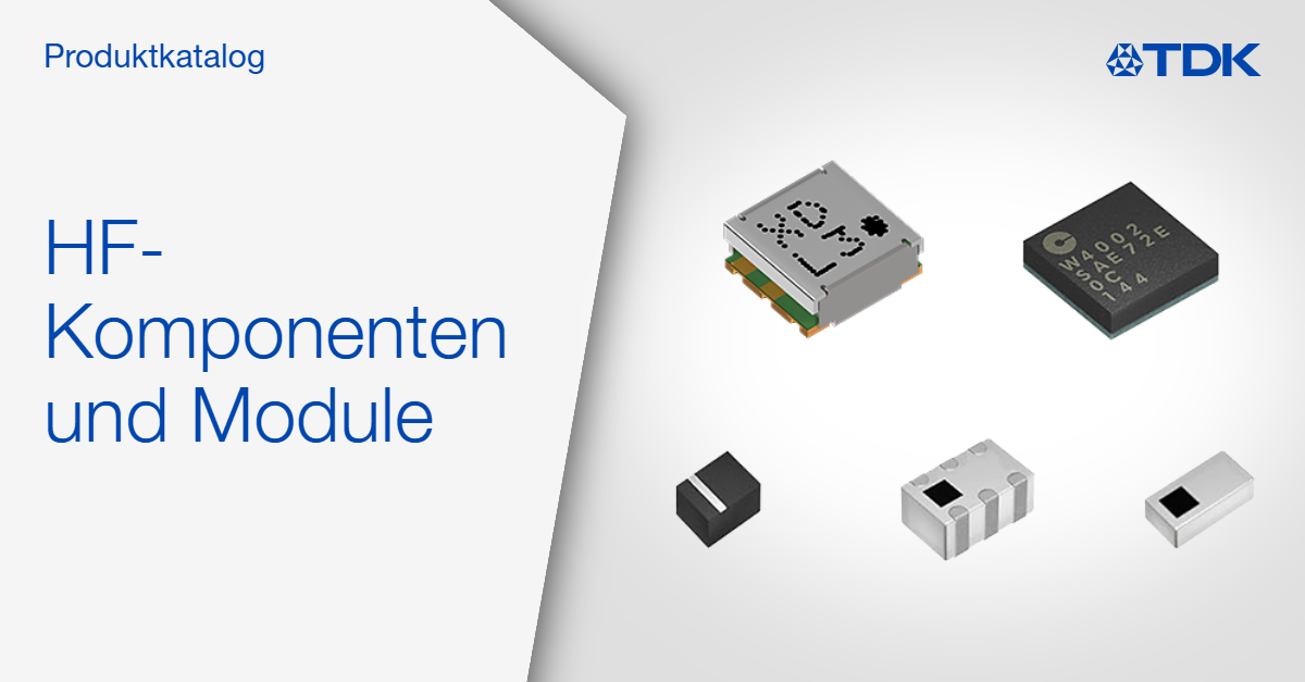 HF-Komponenten und Module | TDK Electronics - TDK Europe