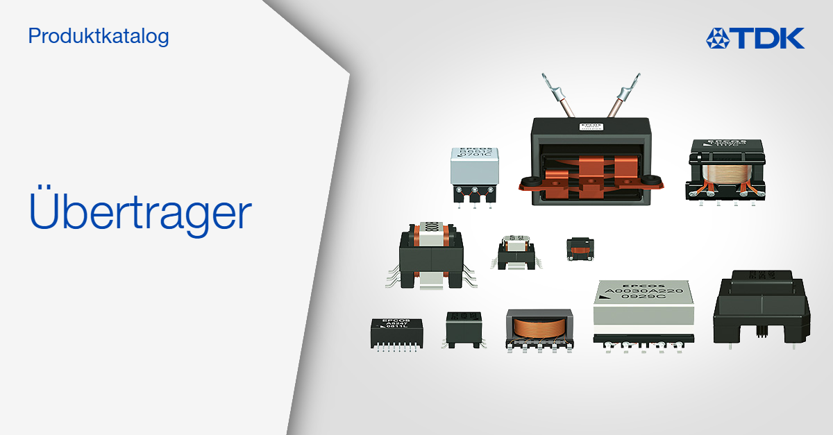 Übertrager | TDK Electronics - TDK Europe