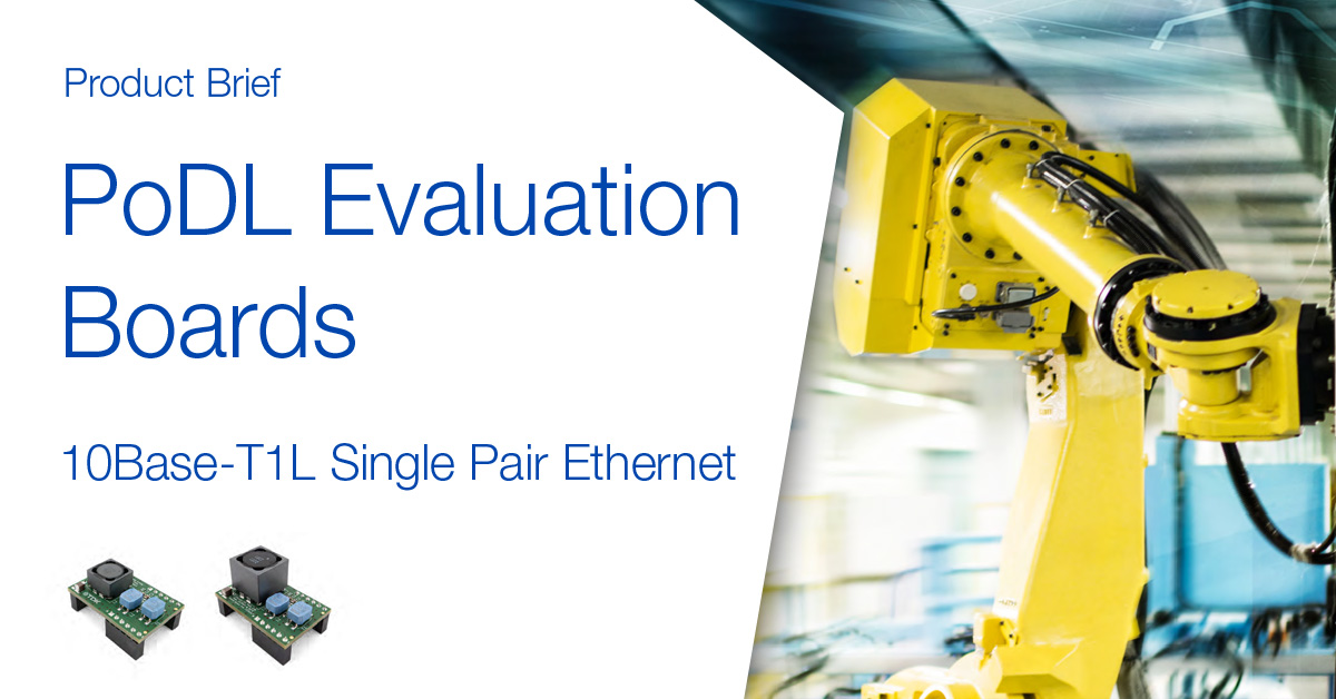 Product Brief: PoDL Evaluation Boards | TDK Electronics - TDK Europe
