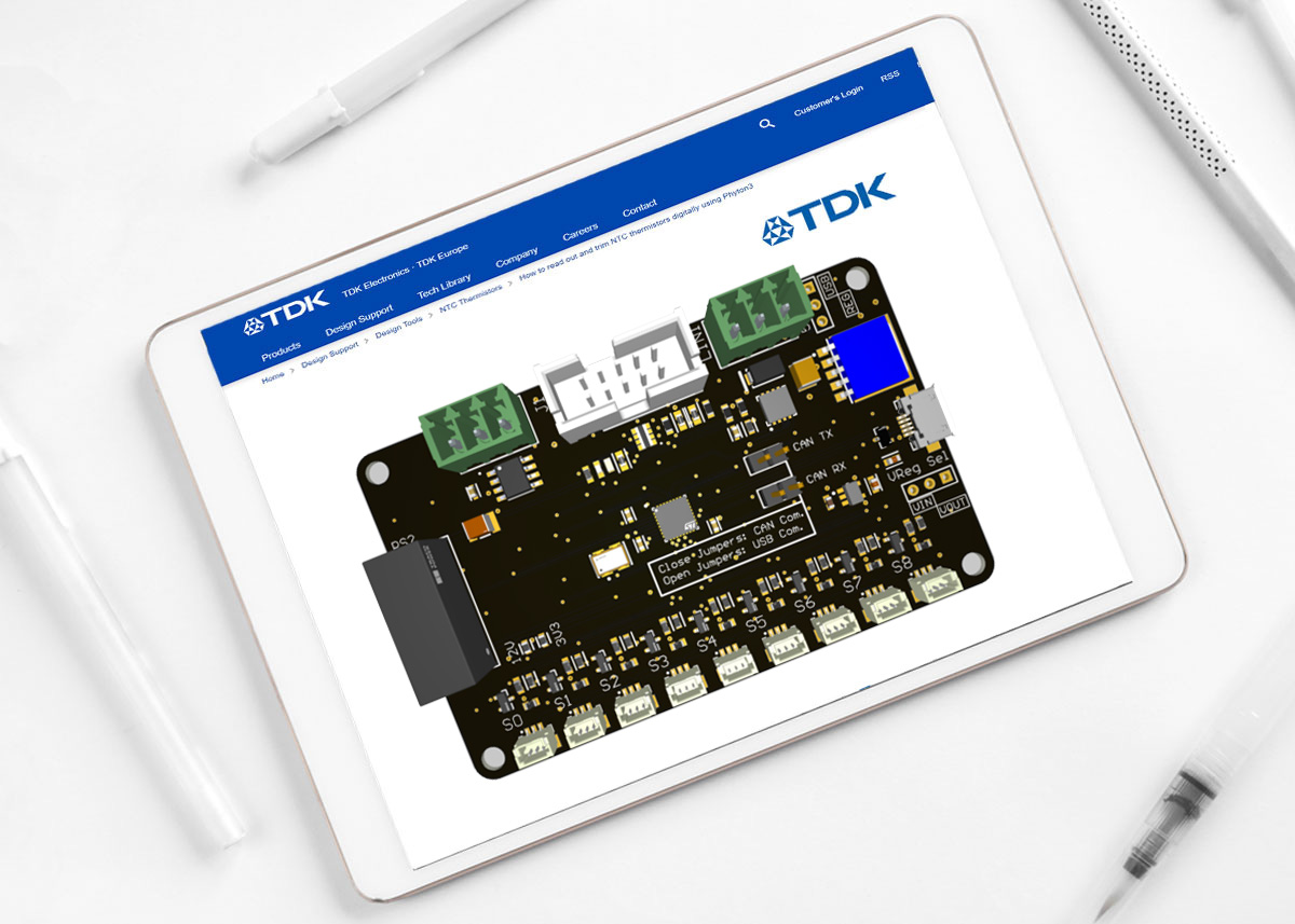Sensor Board Reference Design Software | TDK Electronics - TDK Europe