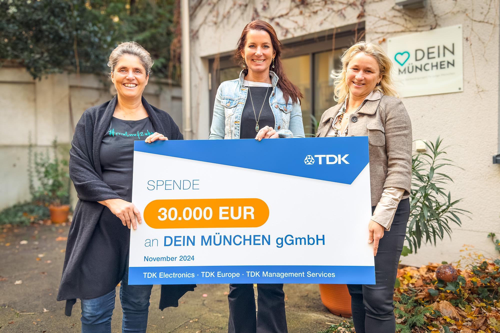 チャリティ・プロジェクト2024 デイン・ミュンヘン | TDK Electronics AG