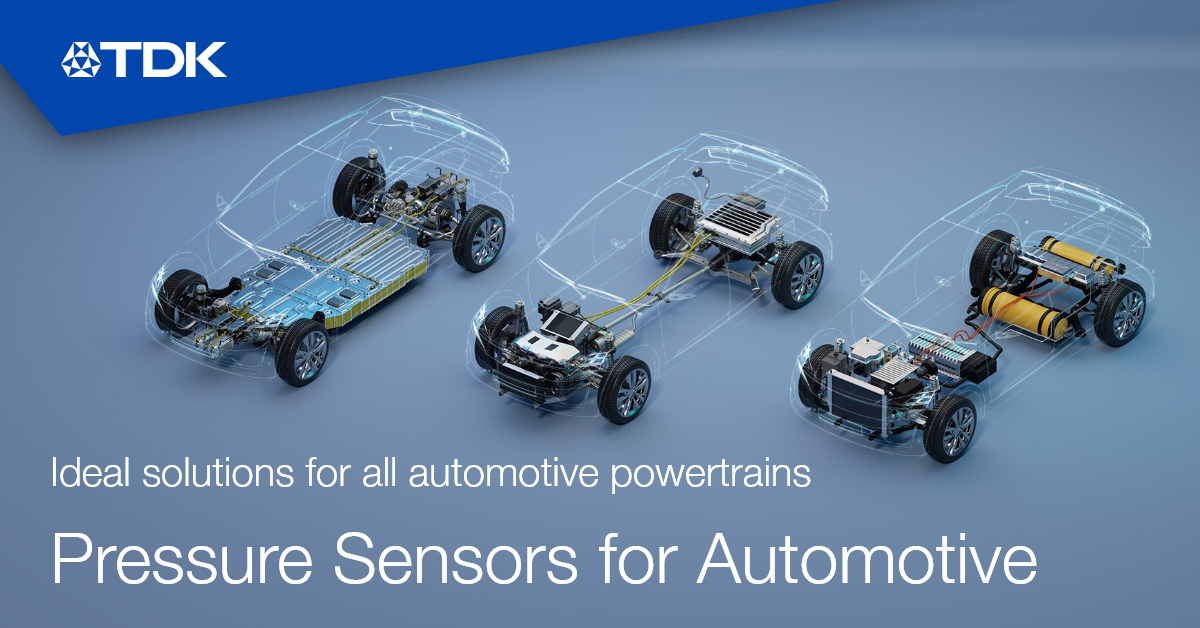 Drucksensoren für Automotive-Anwendungen | TDK Electronics - TDK Europe