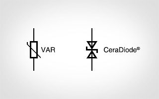 Voltage Dependent Resistor Symbol
