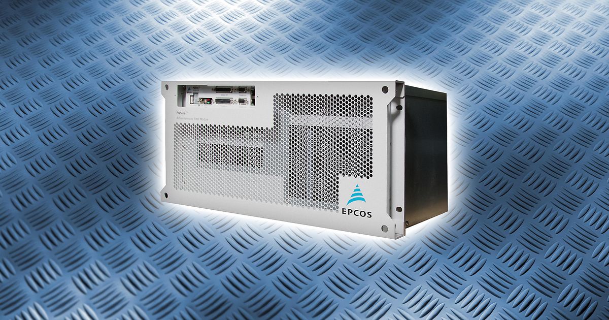 Active harmonic filters for optimized power quality | TDK Electronics ...
