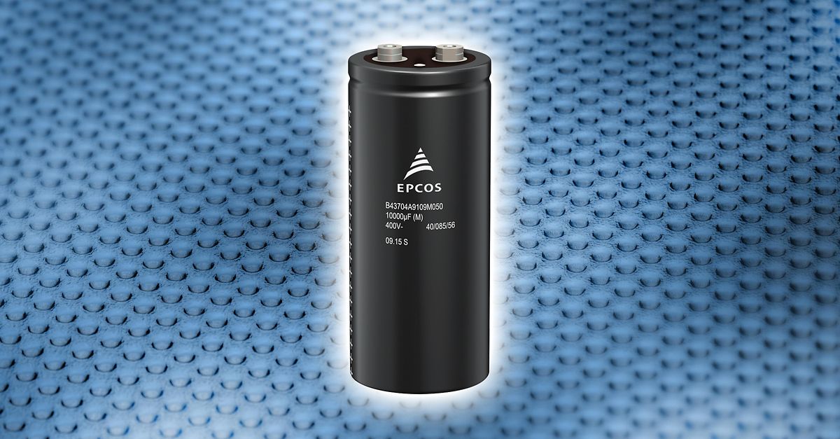 Compact screw terminal series with high ripple current capability | TDK ...