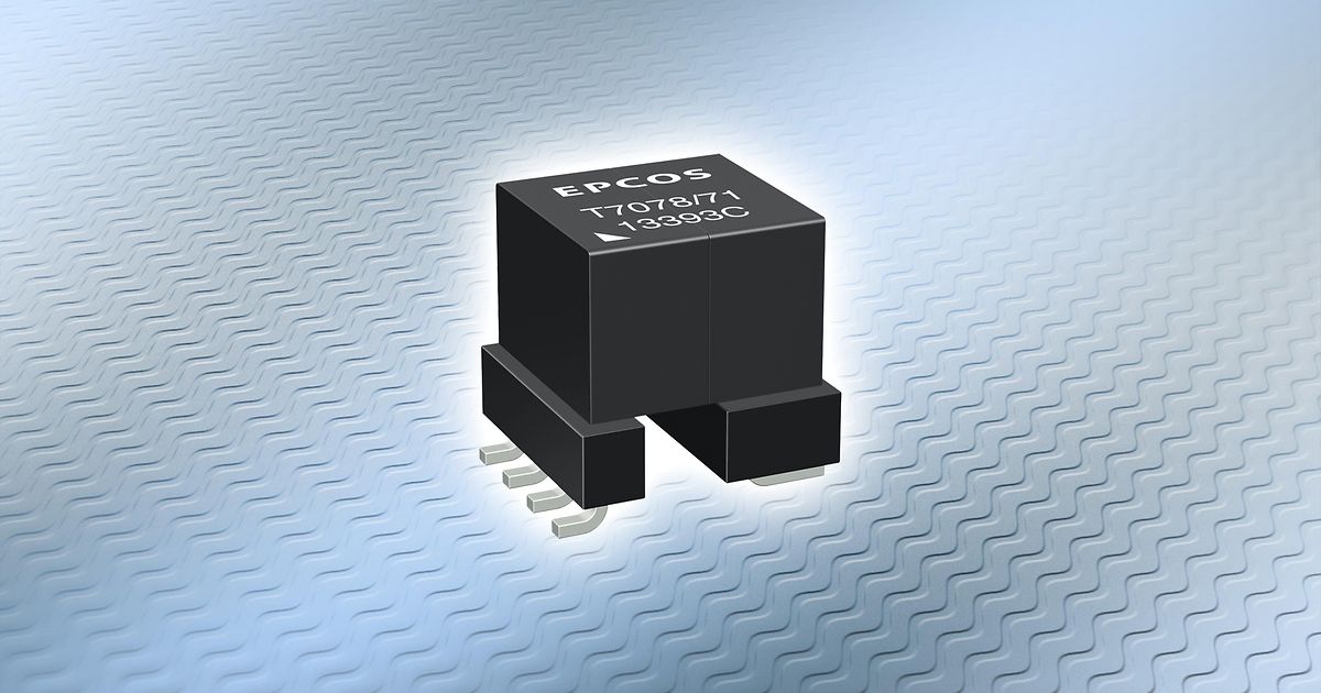 SMT current sense transformers for automotive electronics | TDK ...