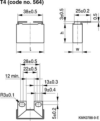 Design tools: Terminal drawings | TDK Electronics - TDK Europe