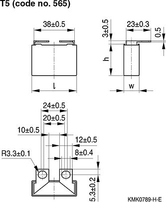 Design tools: Terminal drawings | TDK Electronics - TDK Europe