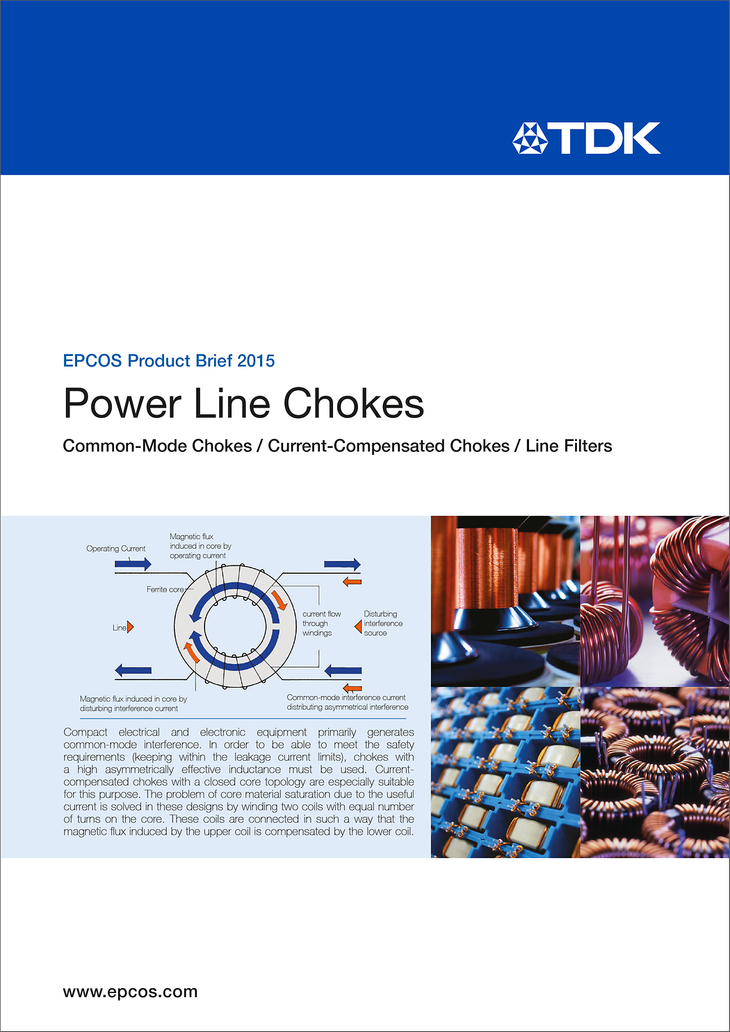 Power Line Chokes | TDK Electronics - TDK Europe