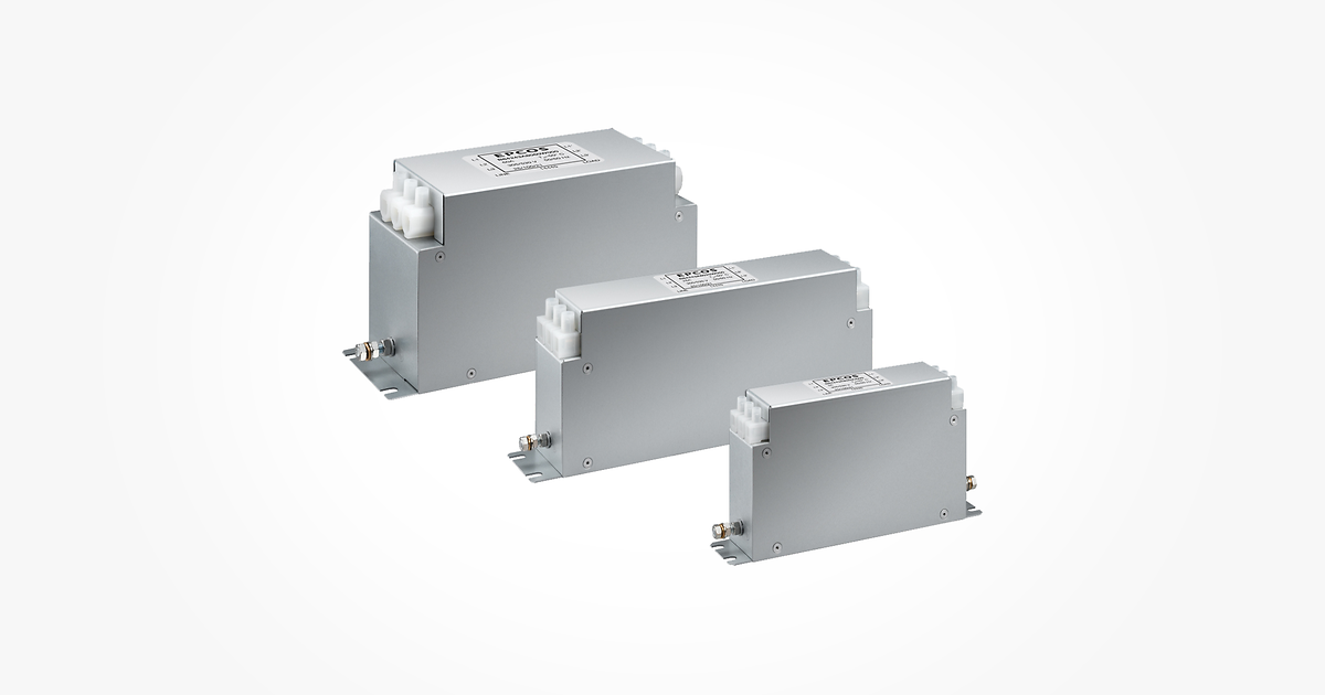 EMC filters: High performance in a very compact design | TDK ...