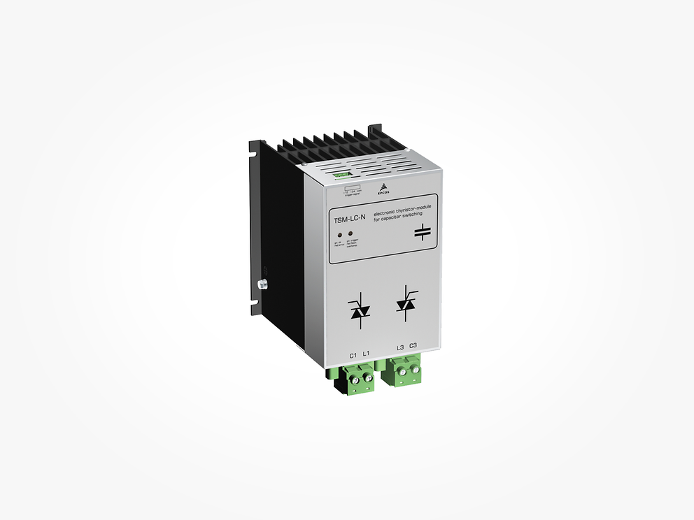 Power factor correction: Thyristor module with expanded operating ...