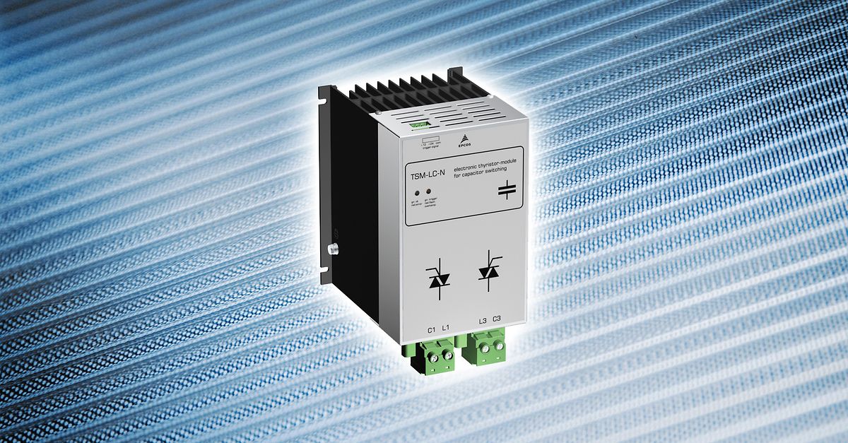 Thyristor module with expanded operating voltage range | TDK ...