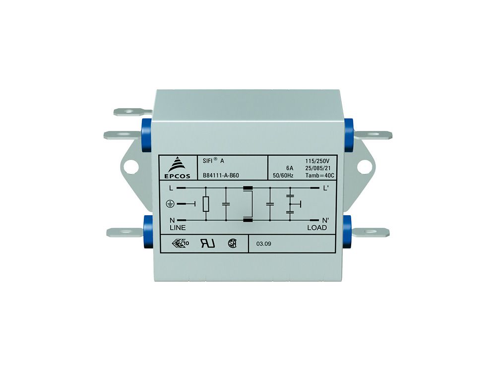 Product search: EMC line filters (EPCOS) | TDK Electronics - TDK Europe