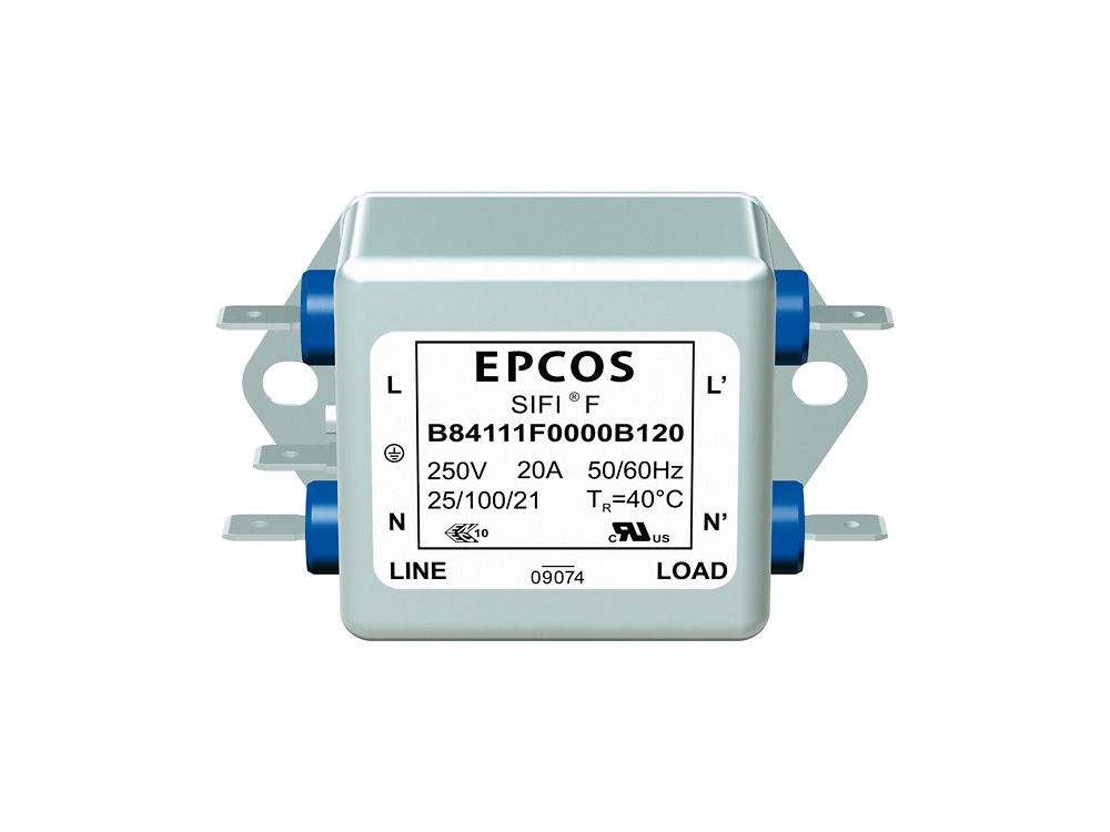 Product search: EMC line filters (EPCOS) | TDK Electronics - TDK Europe