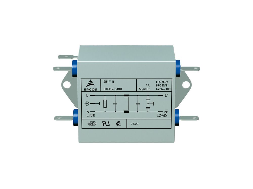 Product search: EMC line filters (EPCOS) | TDK Electronics - TDK Europe