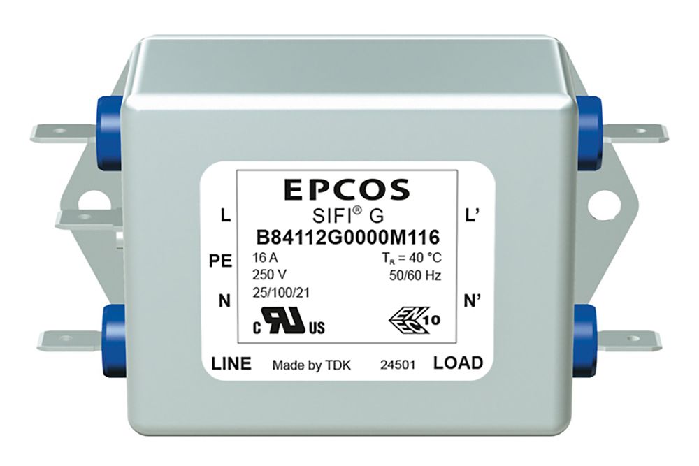 Product search: EMC line filters (EPCOS) | TDK Electronics - TDK Europe