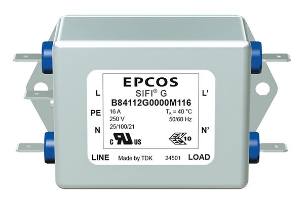 Product search: EMC line filters (EPCOS) | TDK Electronics - TDK Europe