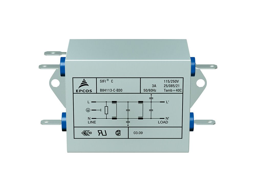 Product search: EMC line filters (EPCOS) | TDK Electronics - TDK Europe