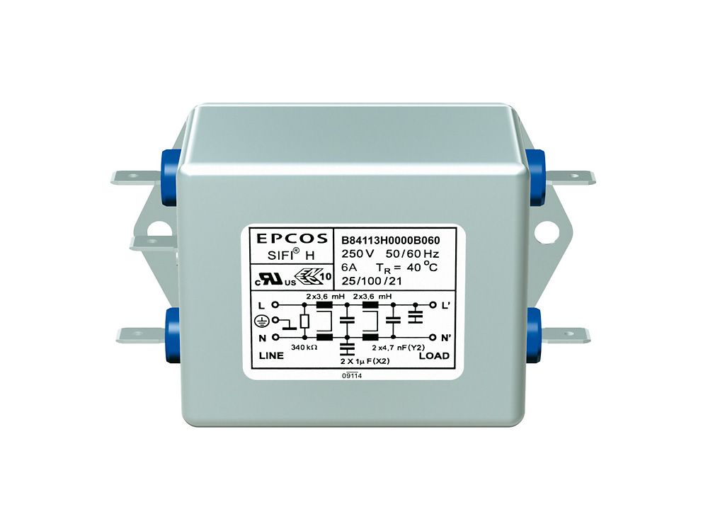 Product search: EMC line filters (EPCOS) | TDK Electronics - TDK Europe