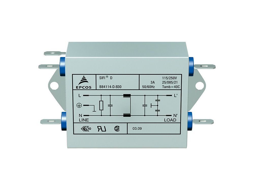 Product search: EMC line filters (EPCOS) | TDK Electronics - TDK Europe