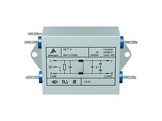 Product search: EMC line filters (EPCOS) | TDK Electronics - TDK Europe