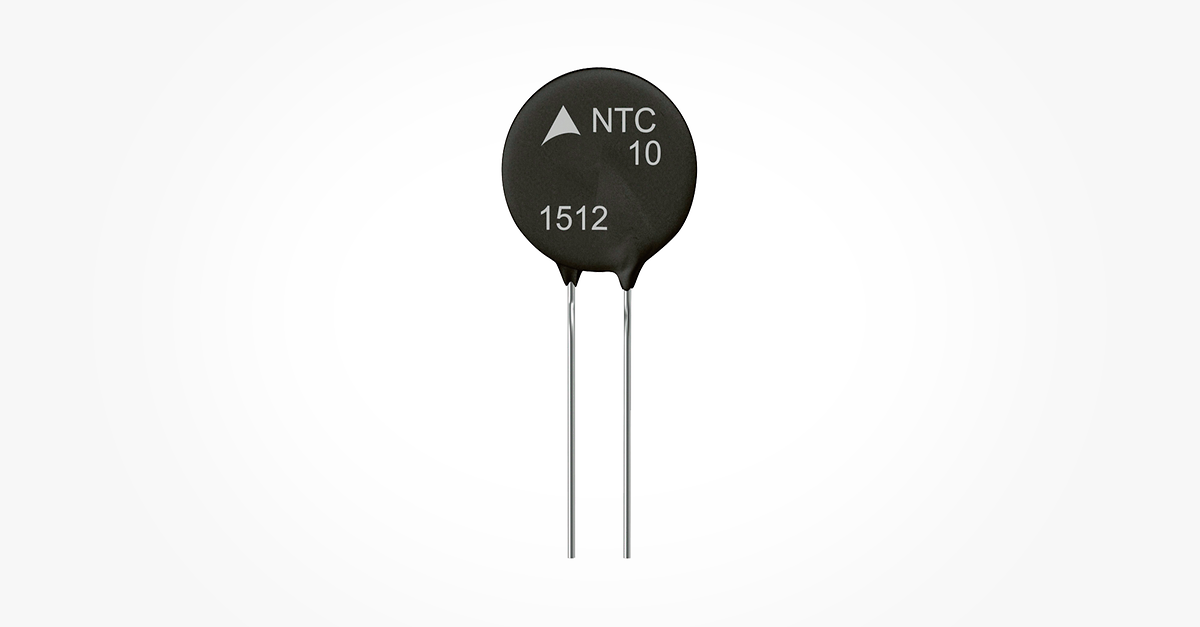 Thermistors: Large-diameter inrush current limiters for high-watt ...