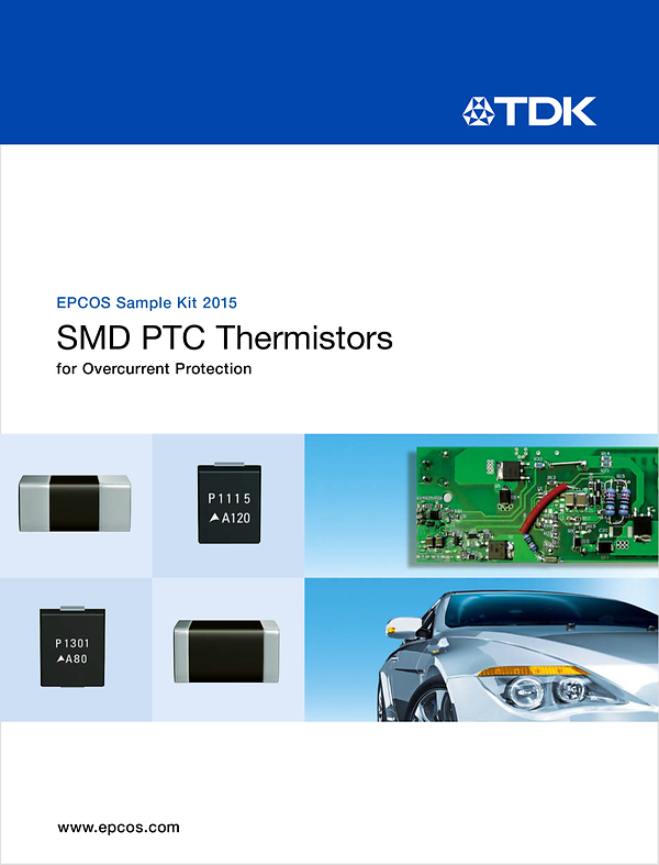 過負荷保護用 SMD-PTC サーミスタ | TDK Electronics AG