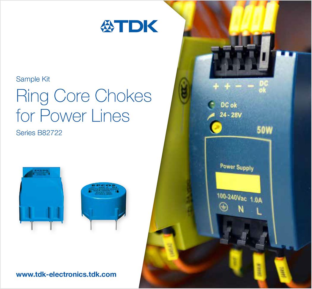 Power Line Chokes | TDK Electronics - TDK Europe