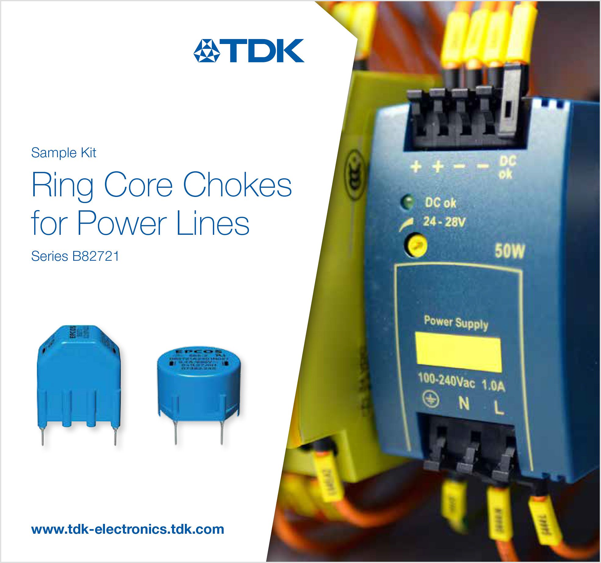 Power Line Chokes | TDK Electronics - TDK Europe