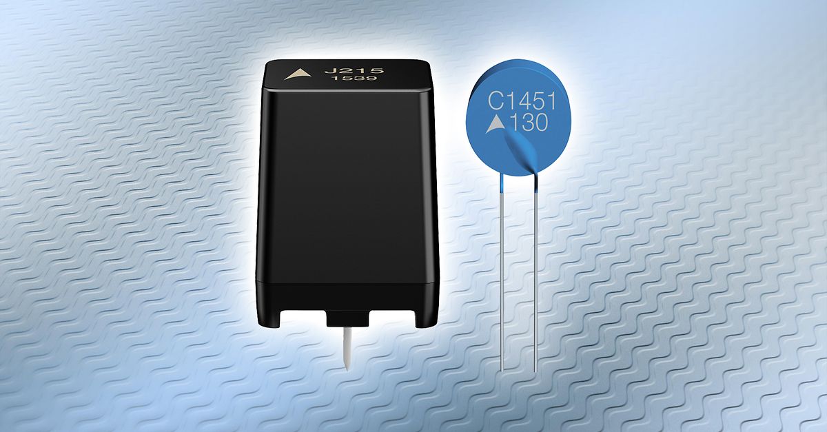 突入電流防止PTCサーミスタのラインアップの拡大 | TDK Electronics AG