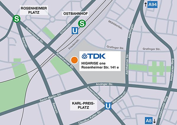 Anstehender Umzug | TDK Electronics - TDK Europe