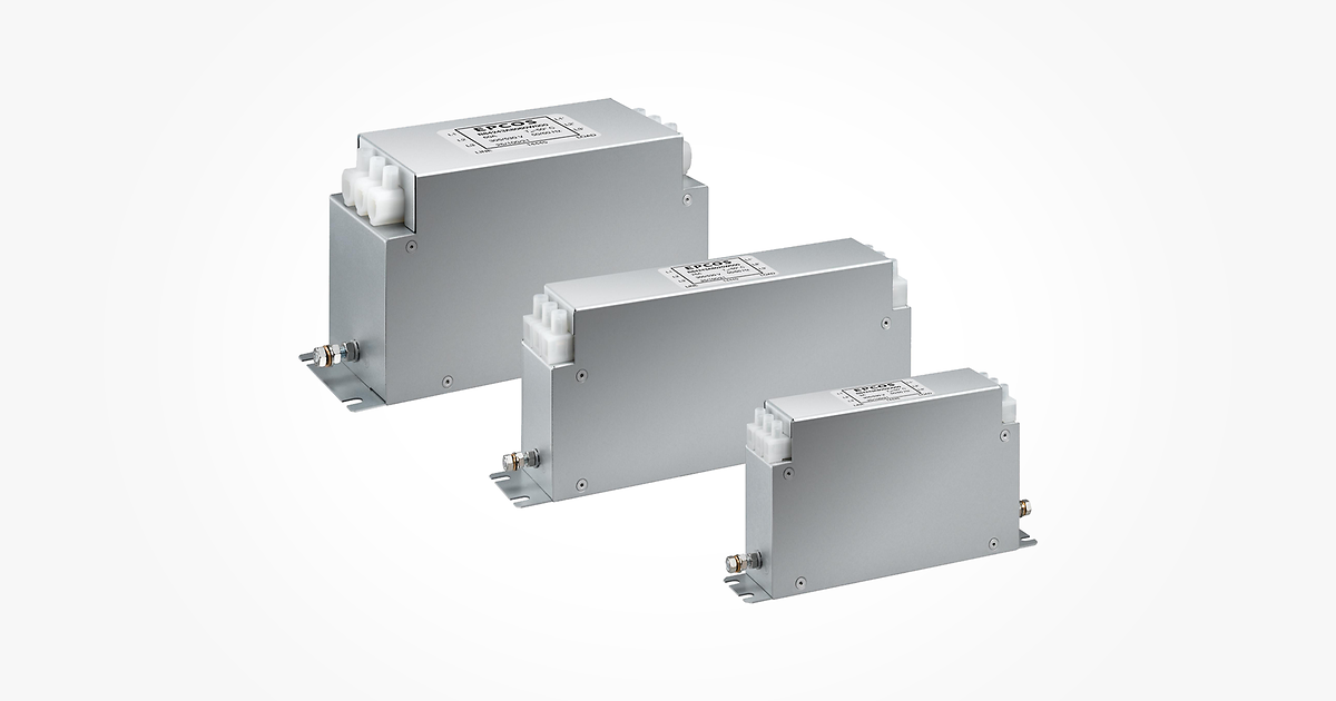 EMC filters: Compact, high-performance 3-line EMC filters | TDK ...