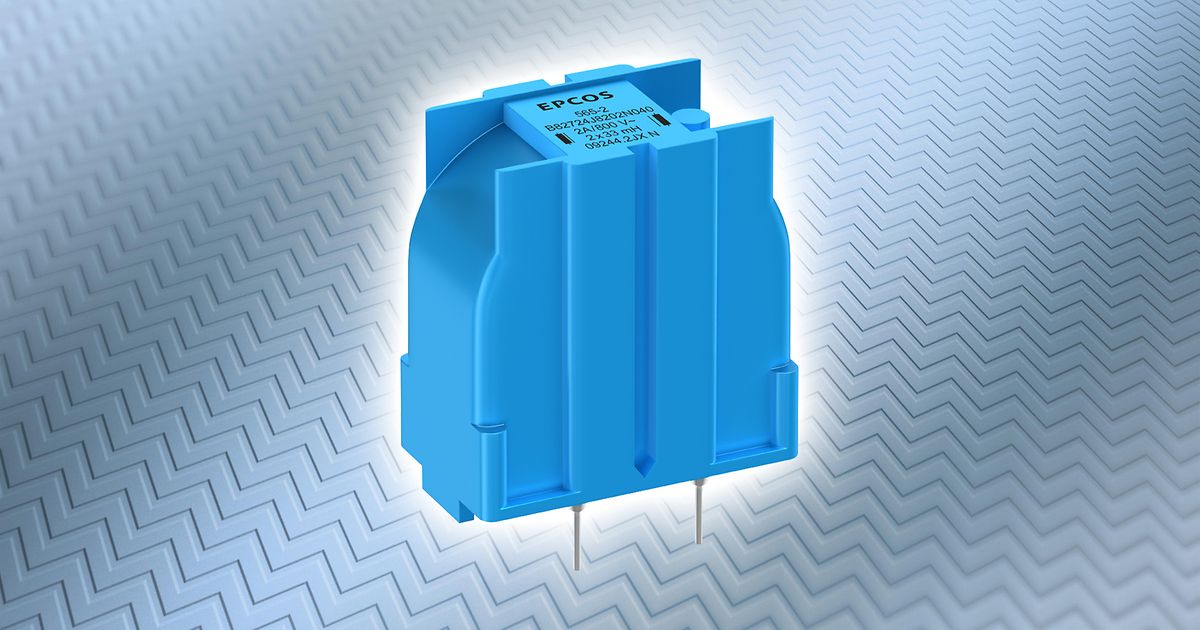 Current-compensated ring core chokes for 800 V DC | TDK Electronics ...