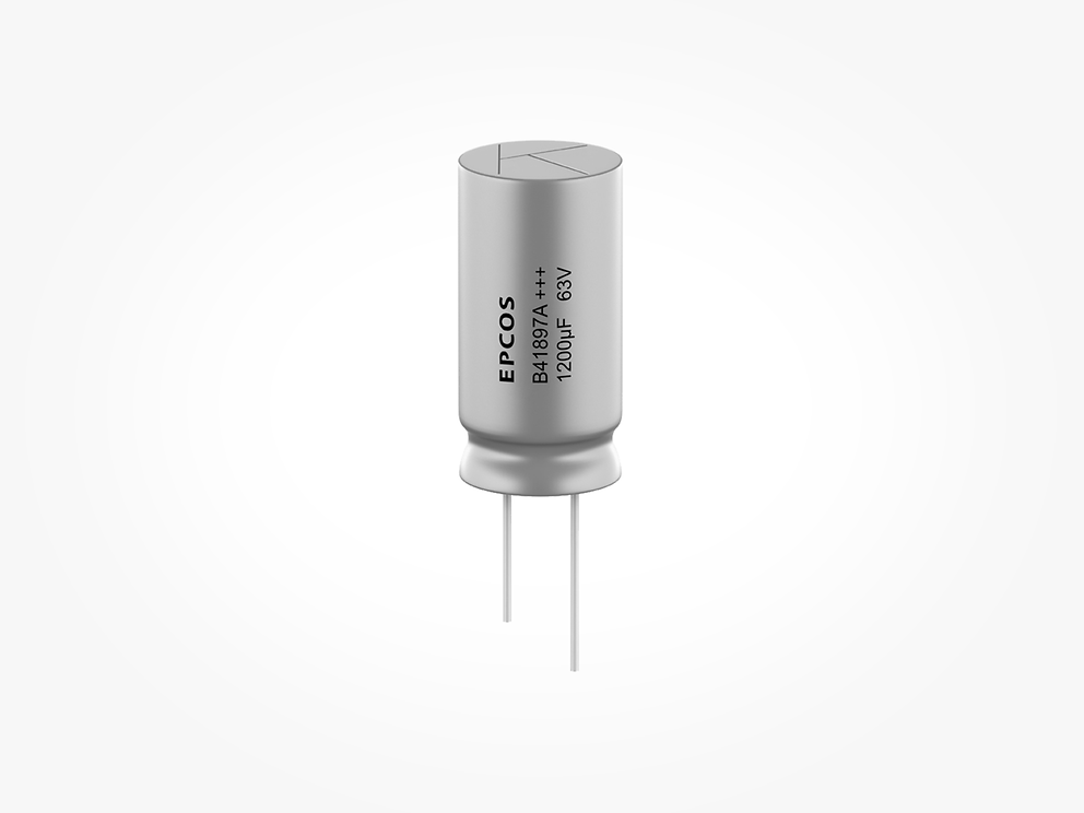Aluminum electrolytic capacitors: Compact single-ended series with high ...
