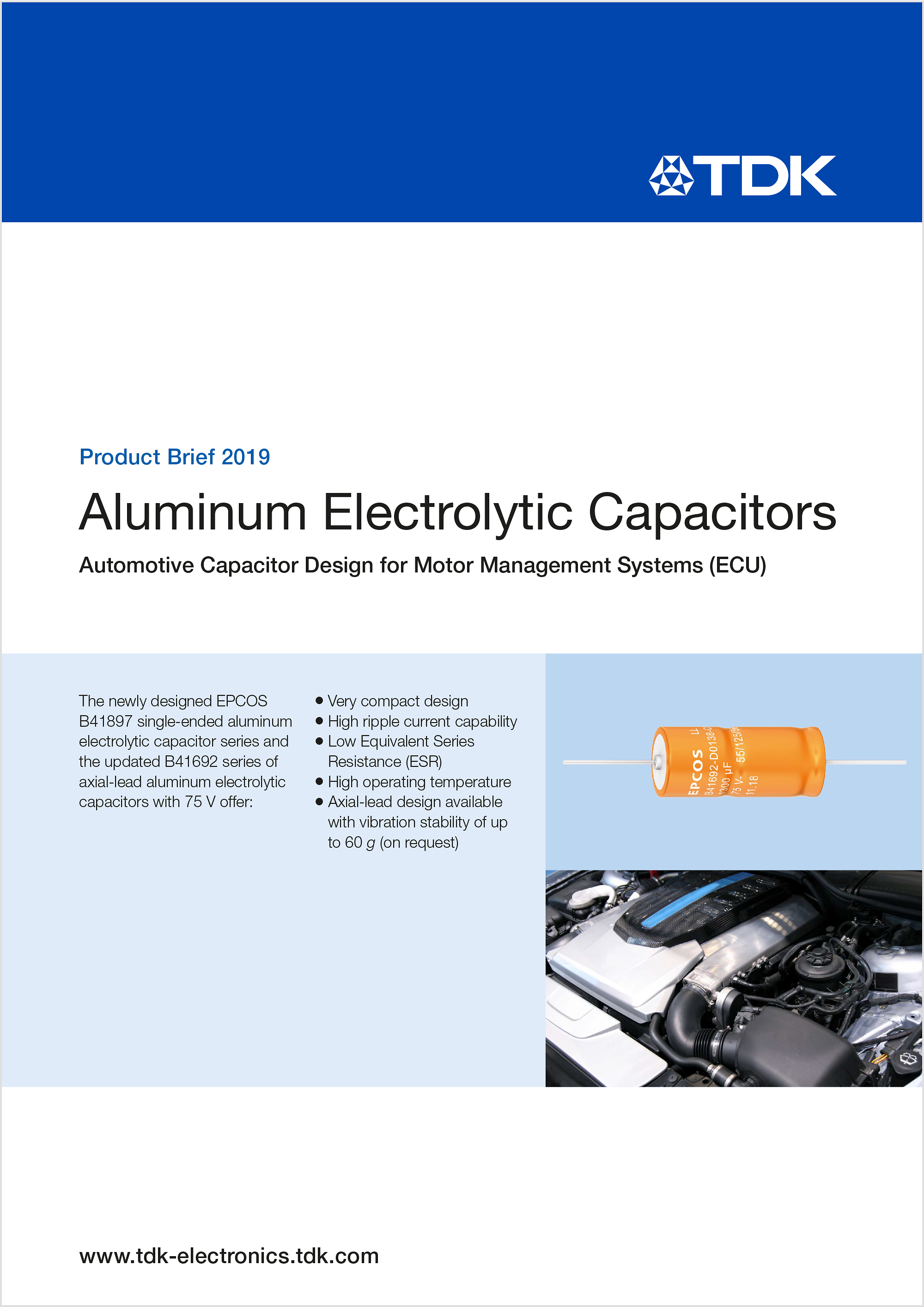 Capacitor Design for Motor Management | TDK Electronics - TDK Europe