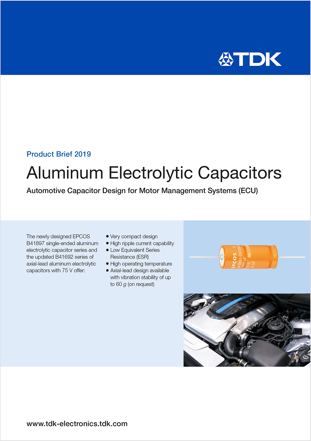 Capacitor design for motor management | TDK Electronics - TDK Europe