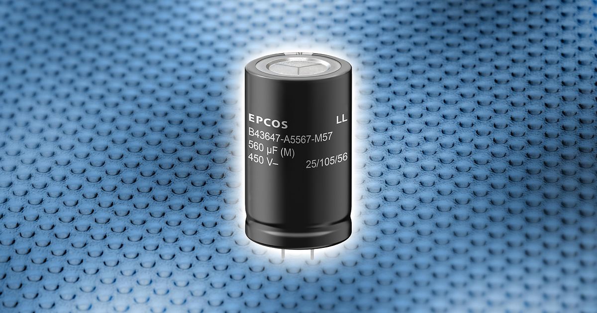 Press: Aluminum electrolytic capacitors | TDK Electronics - TDK Europe